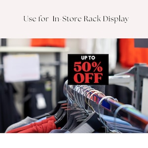 Sale Sign, Printable, Sign Download for Retail Shops / Boutiques ...