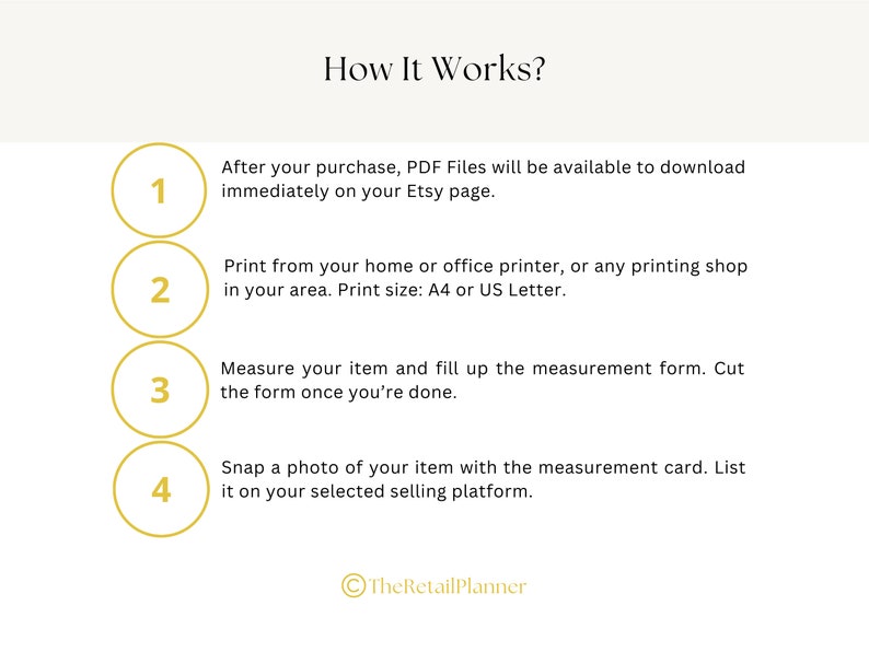 Reseller Measurement Template, Listing Form Template, Measurement Form ...