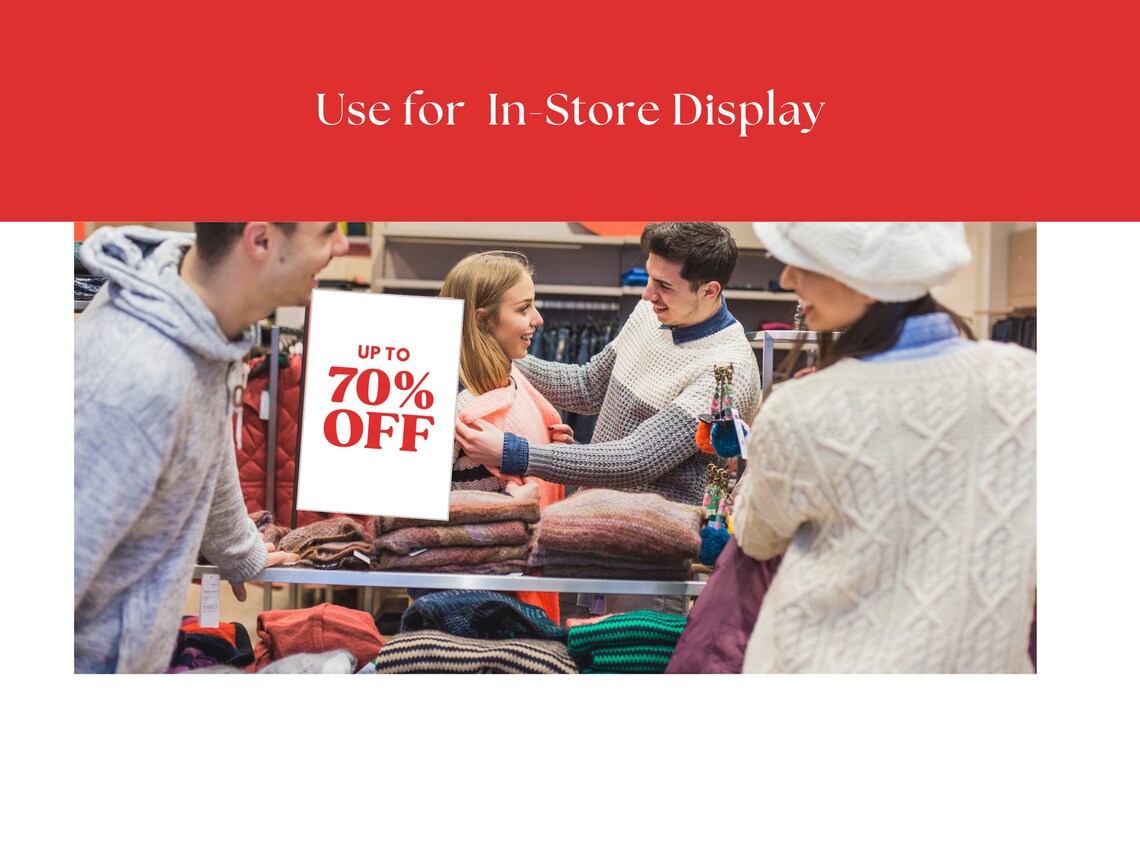 Sale Sign, Retail Sign, Printable, Sign Download for Retail Shops ...