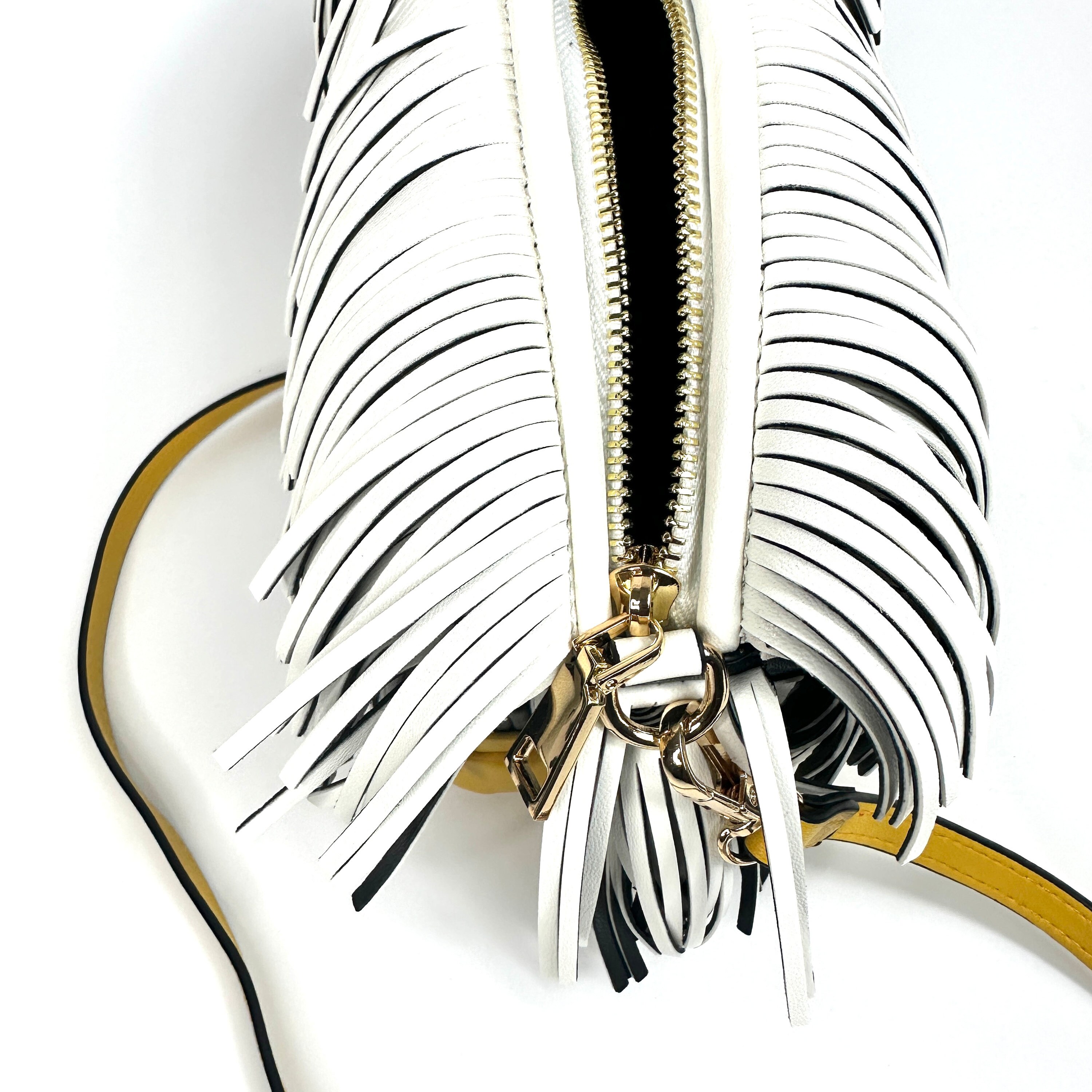 Fringe Dog Shaped Crossbody Bag Unique Purse Faux Leather Tassel Bag ...