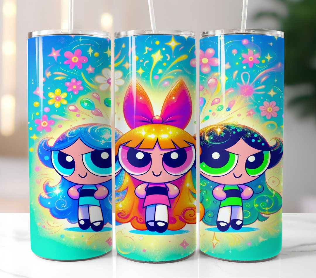 Powerpuff Sublimation, the Powerpuff Girls Tumbler, Powerpuff Digital ...