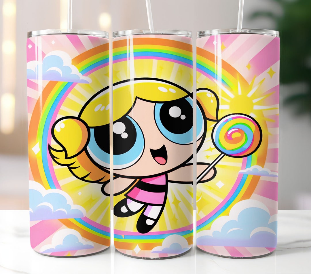 Powerpuff Sublimation, the Powerpuff Girls Tumbler, Powerpuff Digital ...