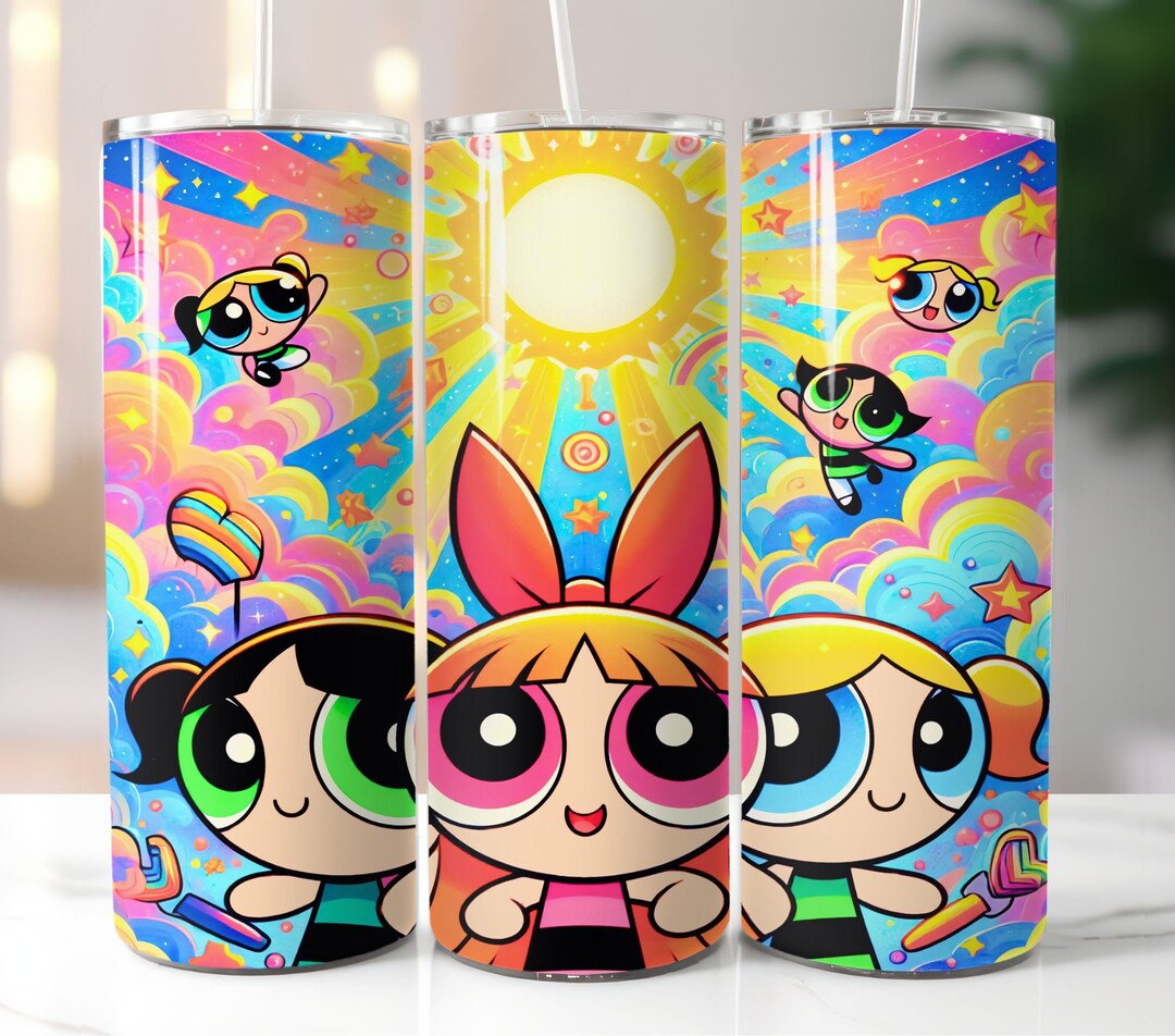 Powerpuff Sublimation, the Powerpuff Girls Tumbler, Powerpuff Digital ...