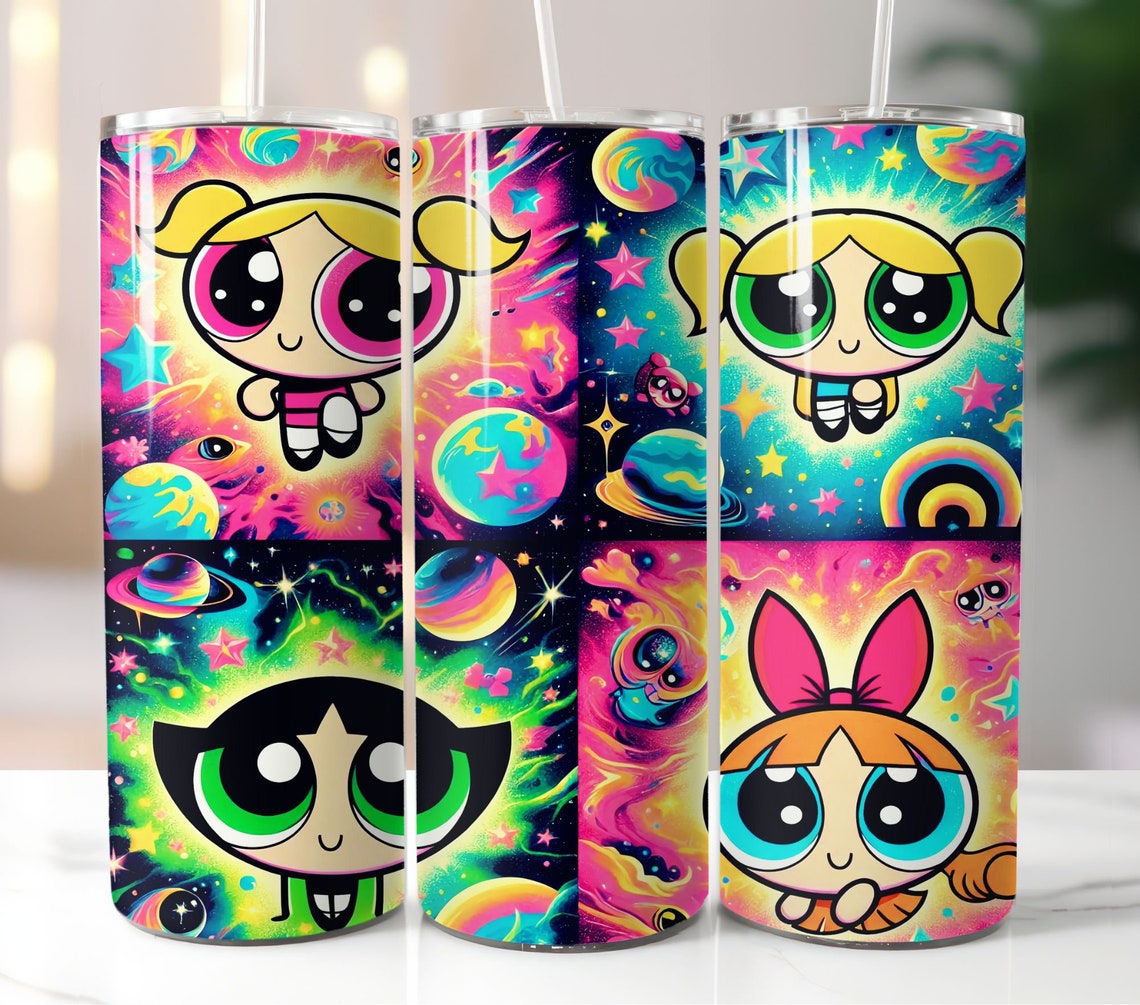 Powerpuff Sublimation, the Powerpuff Girls Tumbler, Powerpuff Digital ...
