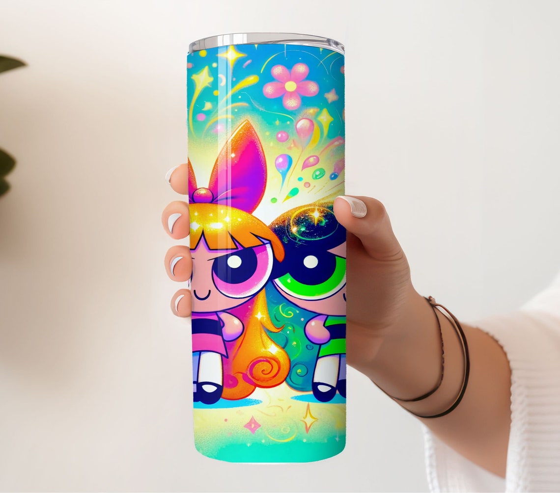 Powerpuff Sublimation, the Powerpuff Girls Tumbler, Powerpuff Digital ...