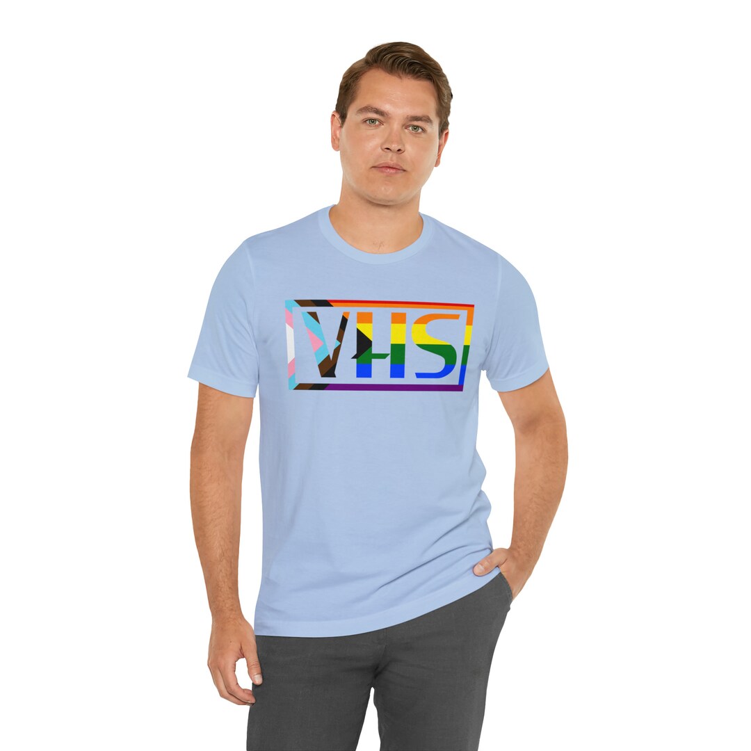 VHS Logo LGBTQ Pride Vintage Logo 90s Movie Lover Unisex - Etsy Australia