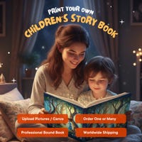 50 Storybooks With Audio & Animation | Editable Canva Templates ...