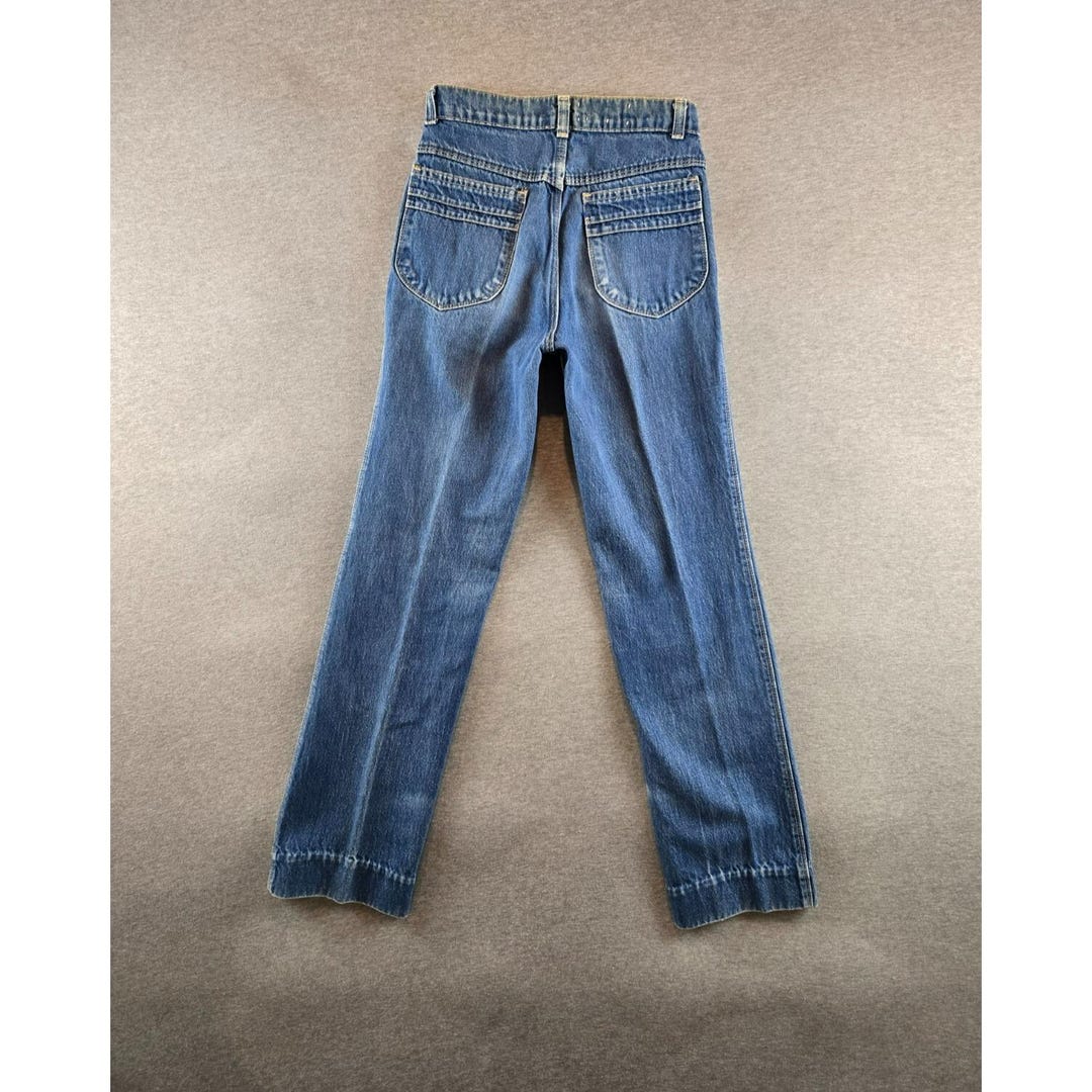 Vintage Levi's Mens 1983 520 Straight Jeans Size 28x29 - Mid Wash ...