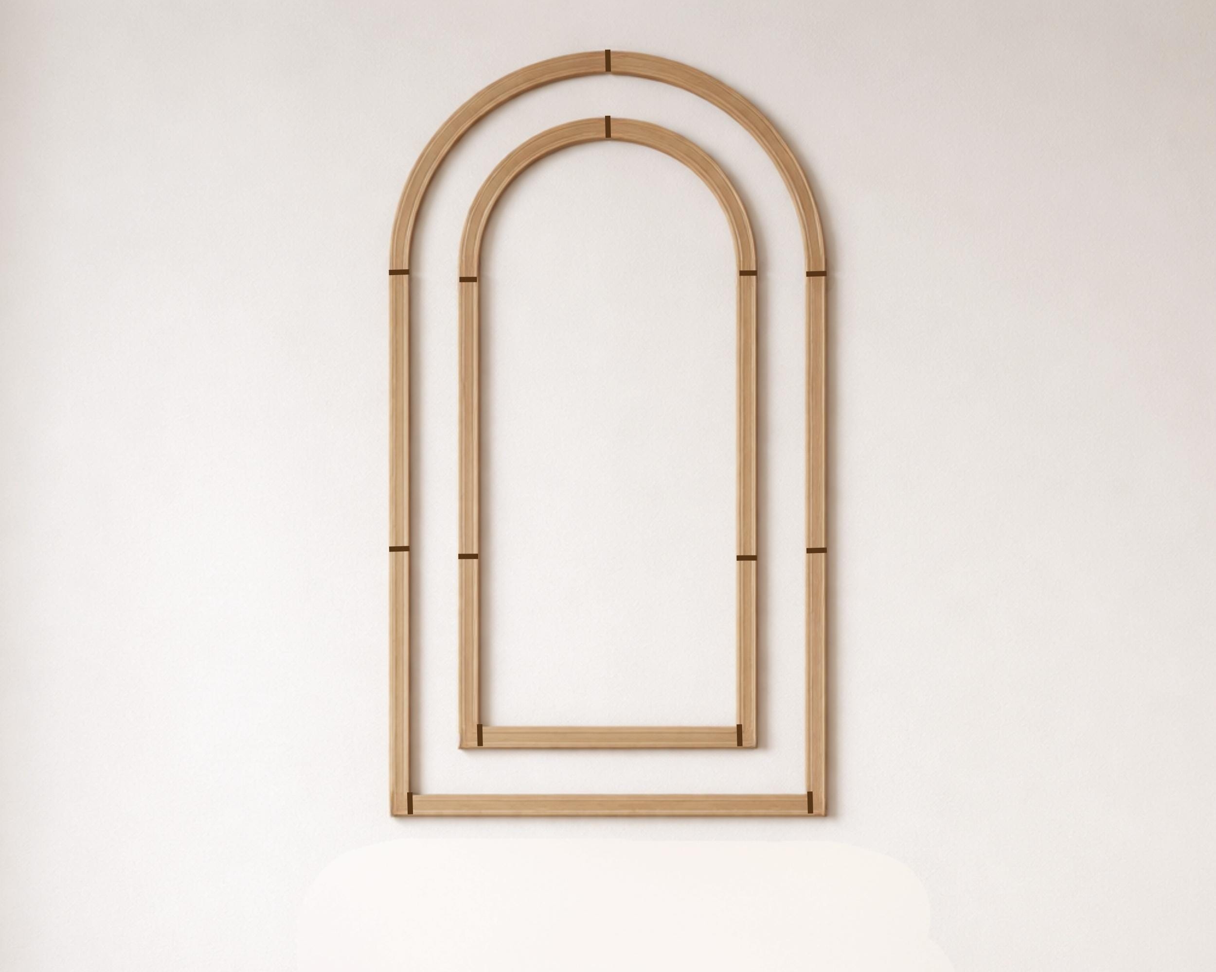 Nested MDF Arched Wall Panel Set, Pre-cut Wall Molding Kit - Etsy