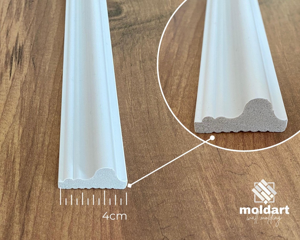 DIY Wall Molding Set, Easy-to-assemble and Install Wall Molding Kit ...