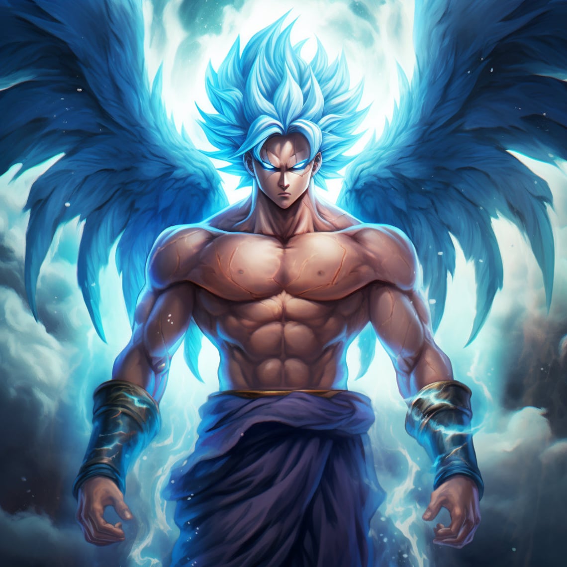 Goku With Angel Wings - Etsy