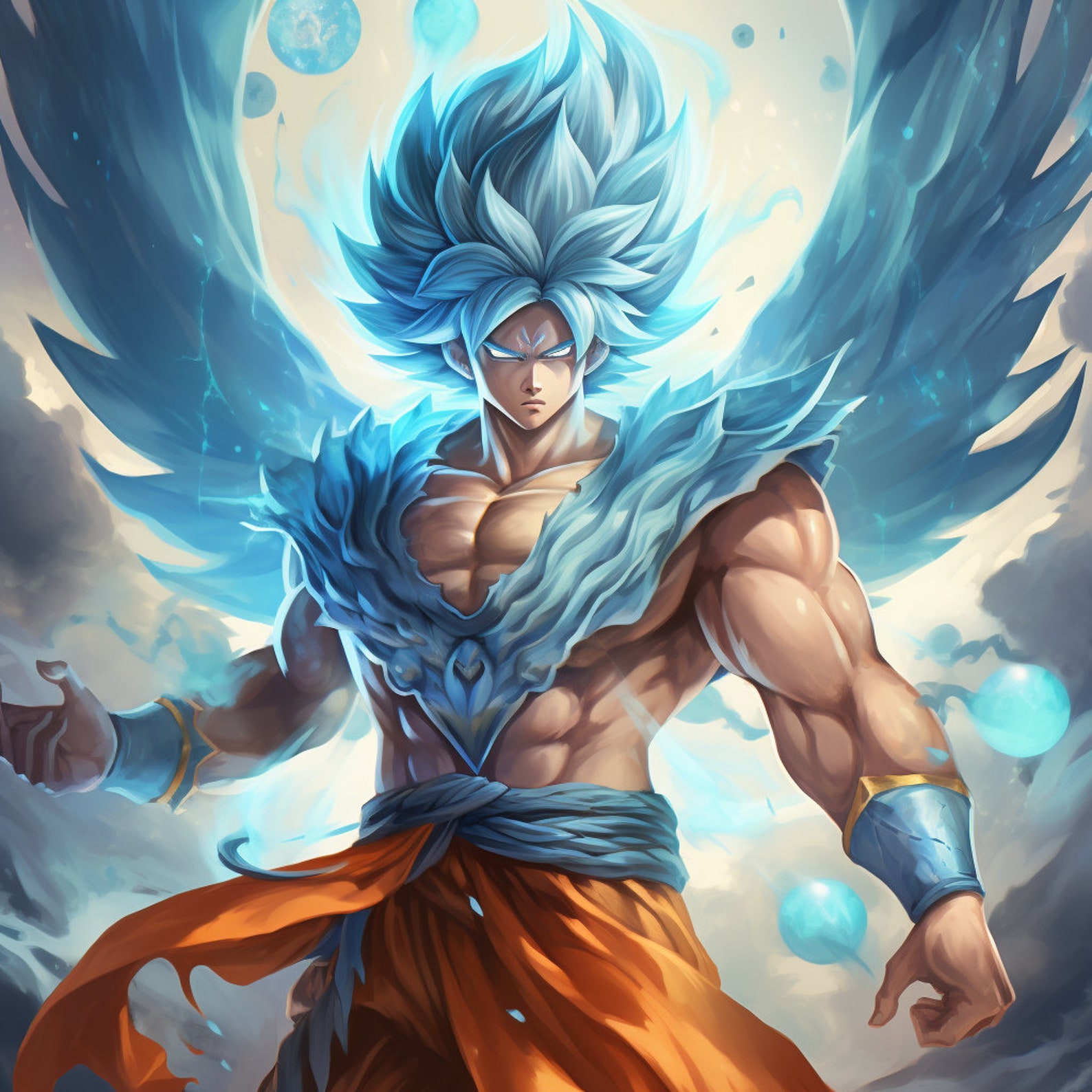 Goku With Angel Wings - Etsy