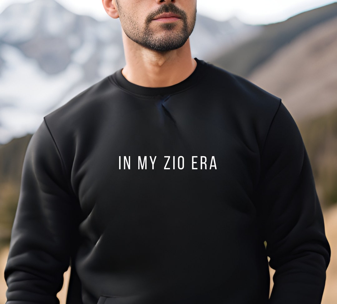 In My Zio Era Sweatshirt Uncle Sweatshirt Uncle Crewneck Italian Uncle ...