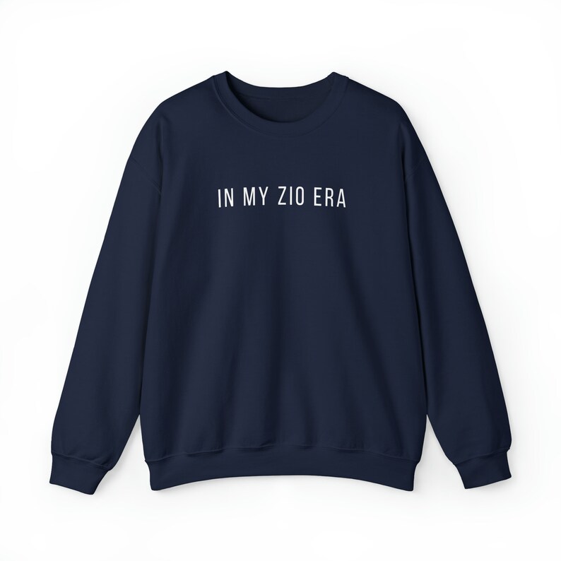In My Zio Era Sweatshirt Uncle Sweatshirt Uncle Crewneck Italian Uncle ...