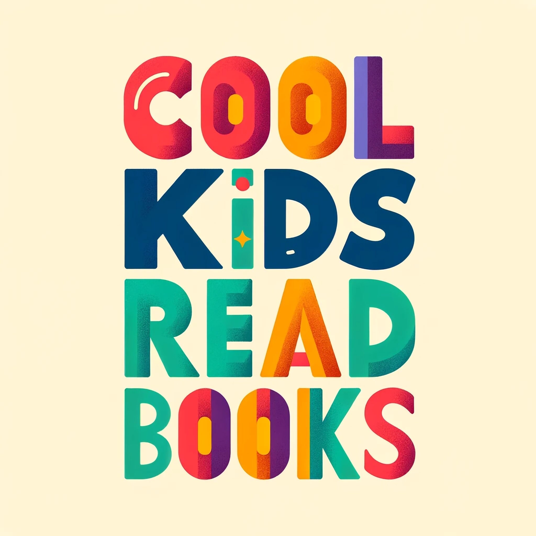 Cool Kids Read Books, Kids Read Corner Sign - School & Playroom Decor ...