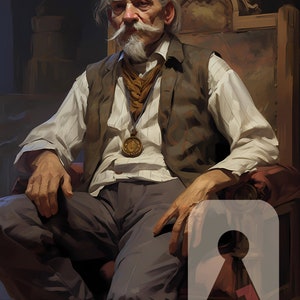 50 Human Character Portraits Set 1, Dnd Human Illustrations, Dungeons ...