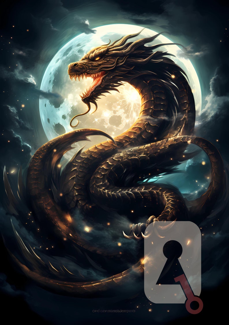 50 Ancient Serpent Portraits Set 1, Dnd Monster Illustrations, Dungeons ...