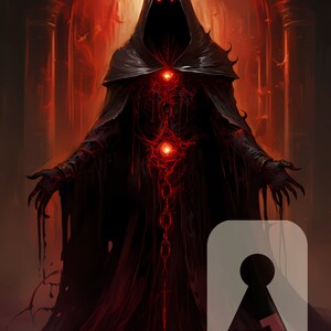 50 Evil Mastermind Portraits Set 1, Dnd Mastermind Illustrations ...