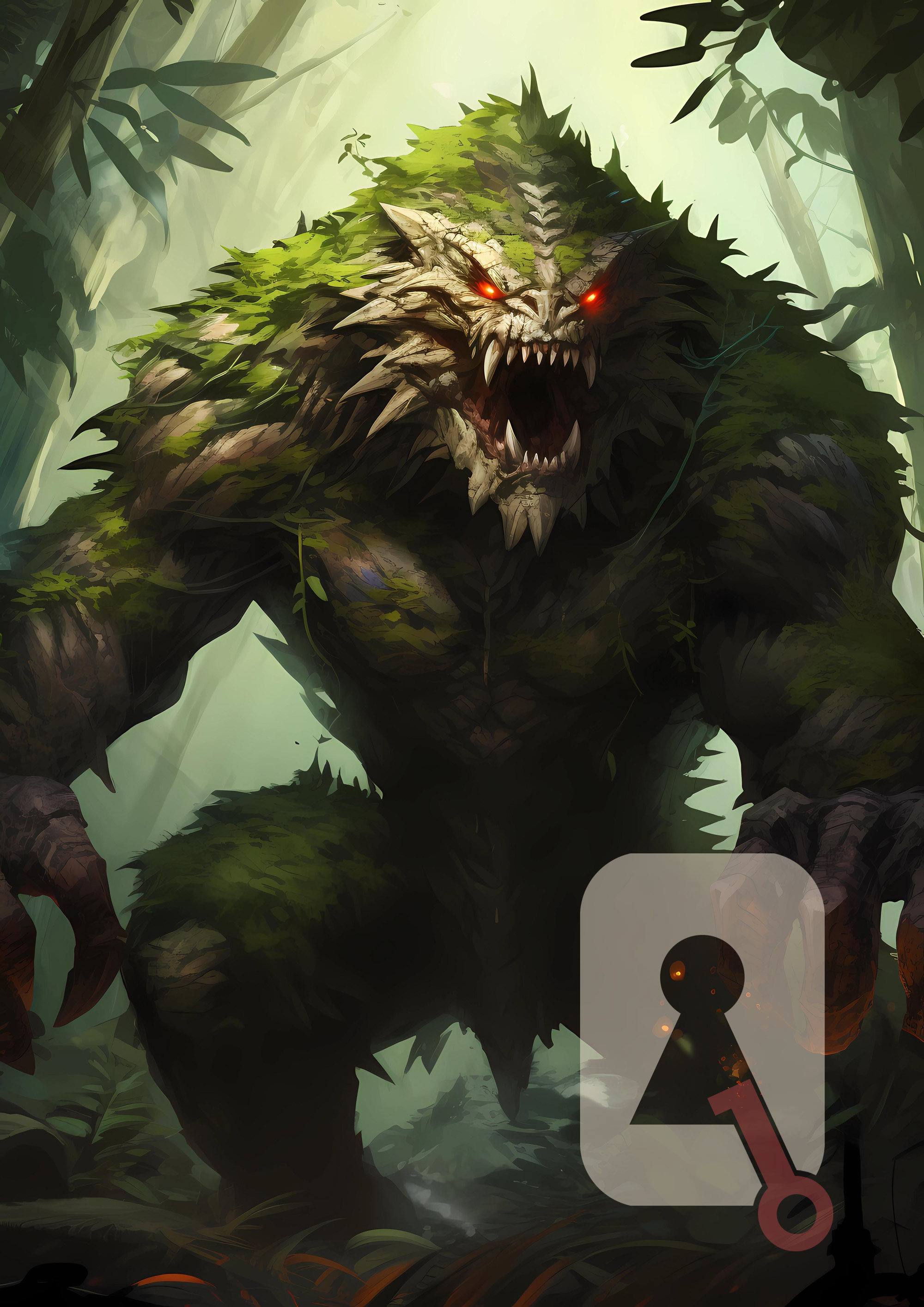 50 Monster Brute Portraits Set 1, Dnd Monster Illustrations, Dungeons ...