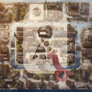 50 Large City Maps Set 1, Dnd City Illustrations, Dungeons and Dragons ...