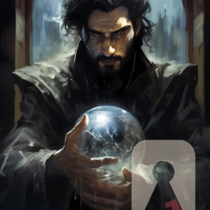 50 Evil Mastermind Portraits Set 1, Dnd Mastermind Illustrations ...