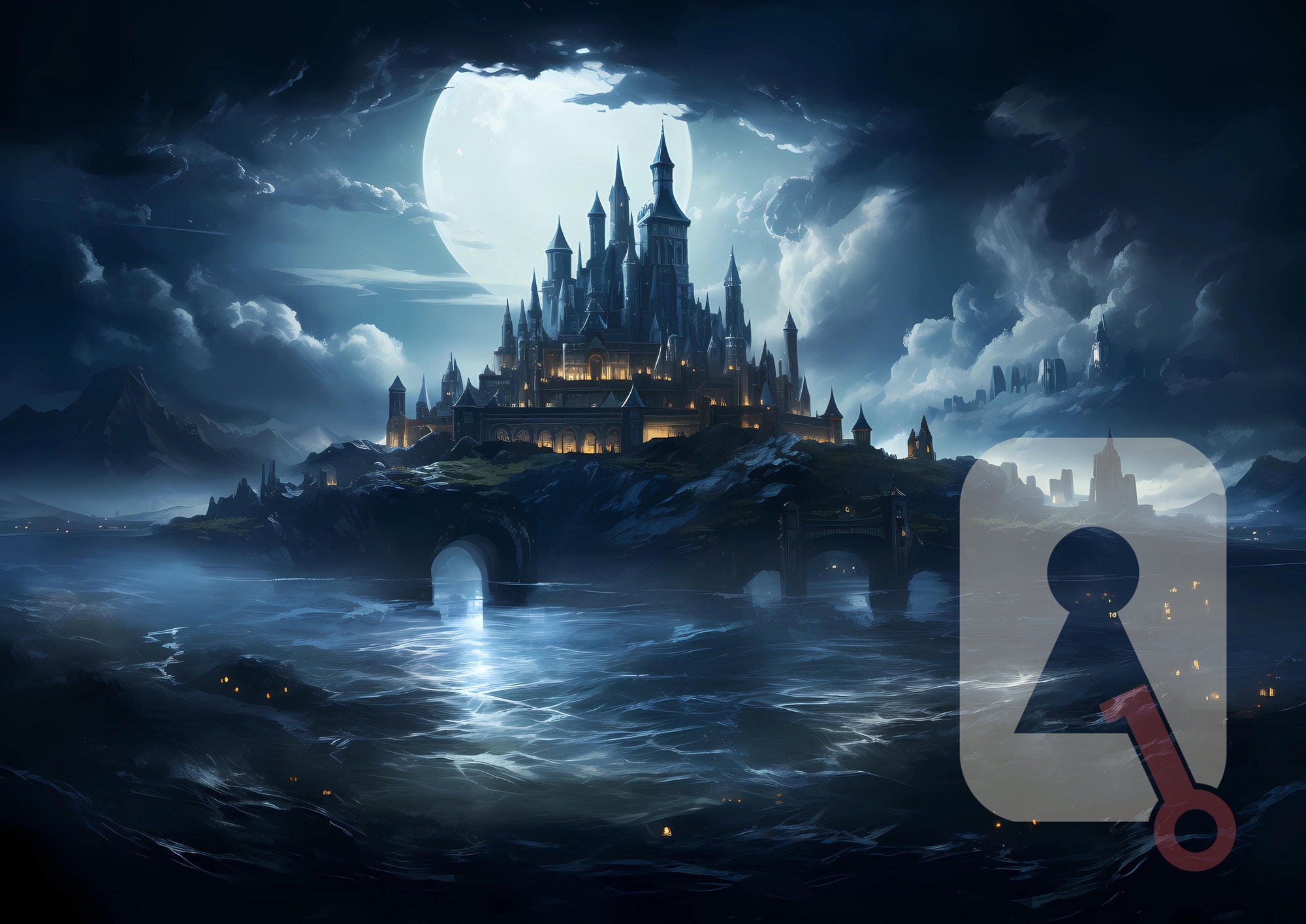 50 Nightmare Castle Portraits Set 1, Dnd Castle Illustrations, Dungeons ...