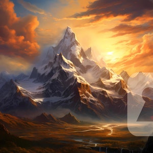 50 Epic Landscape Set 1, Dnd Landscape Illustrations, Dungeons and ...