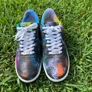 Custom Galaxy Air Force 1’s - Etsy