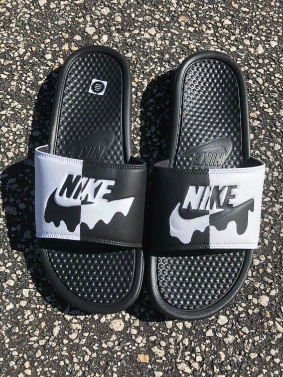 Custom Nike Drip Slides - Etsy