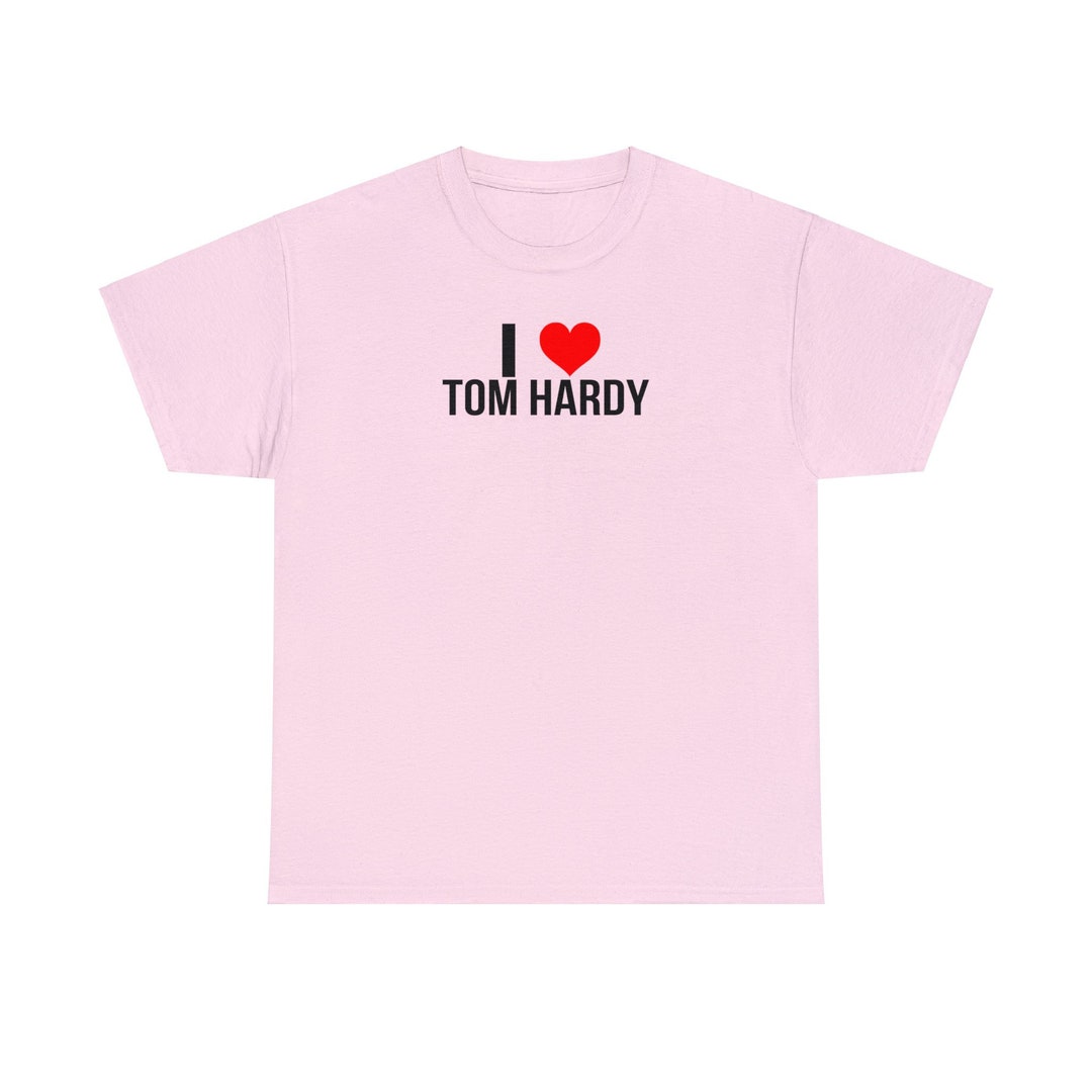 I Heart Tom Hardy Shirt Celebrity Fan Tee Trendy Tom Hardy Fan Merch ...