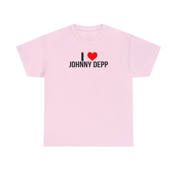 Johnny Depp T Shirt - Etsy
