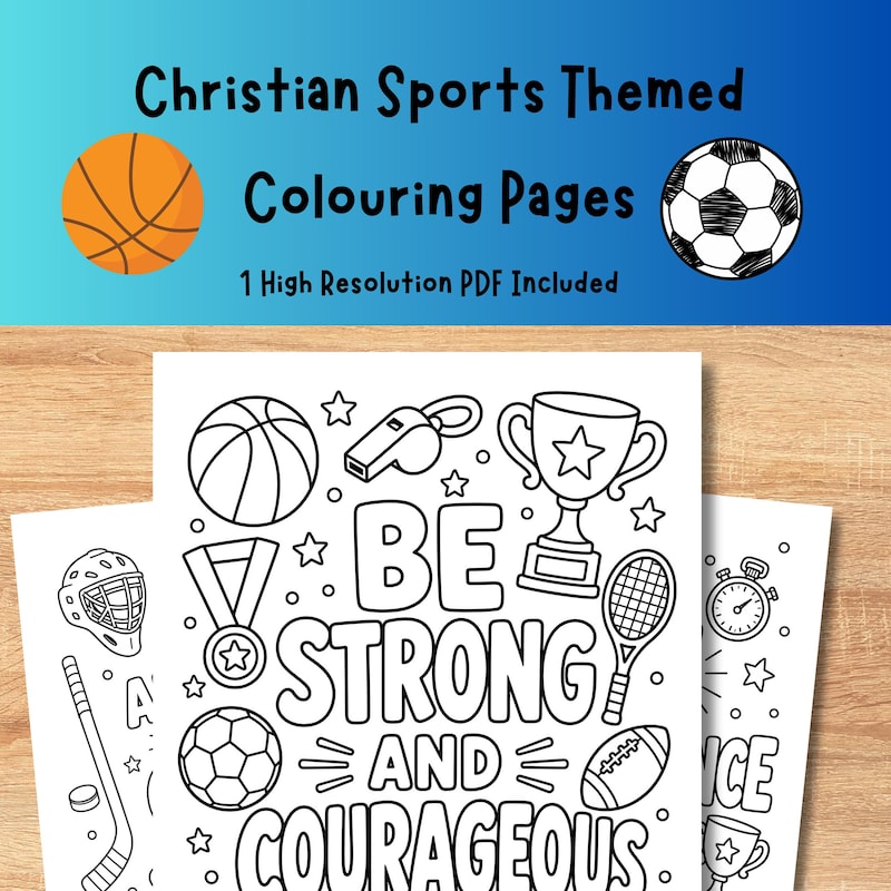 Christian Sports Theme - Etsy