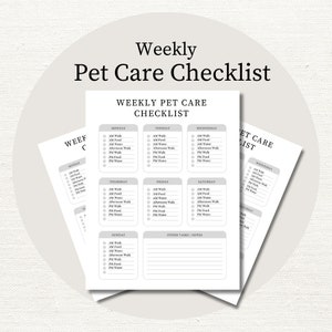 Dog Care Printable Planner | Dog Care Tracker | Puppy Feeding Schedule ...