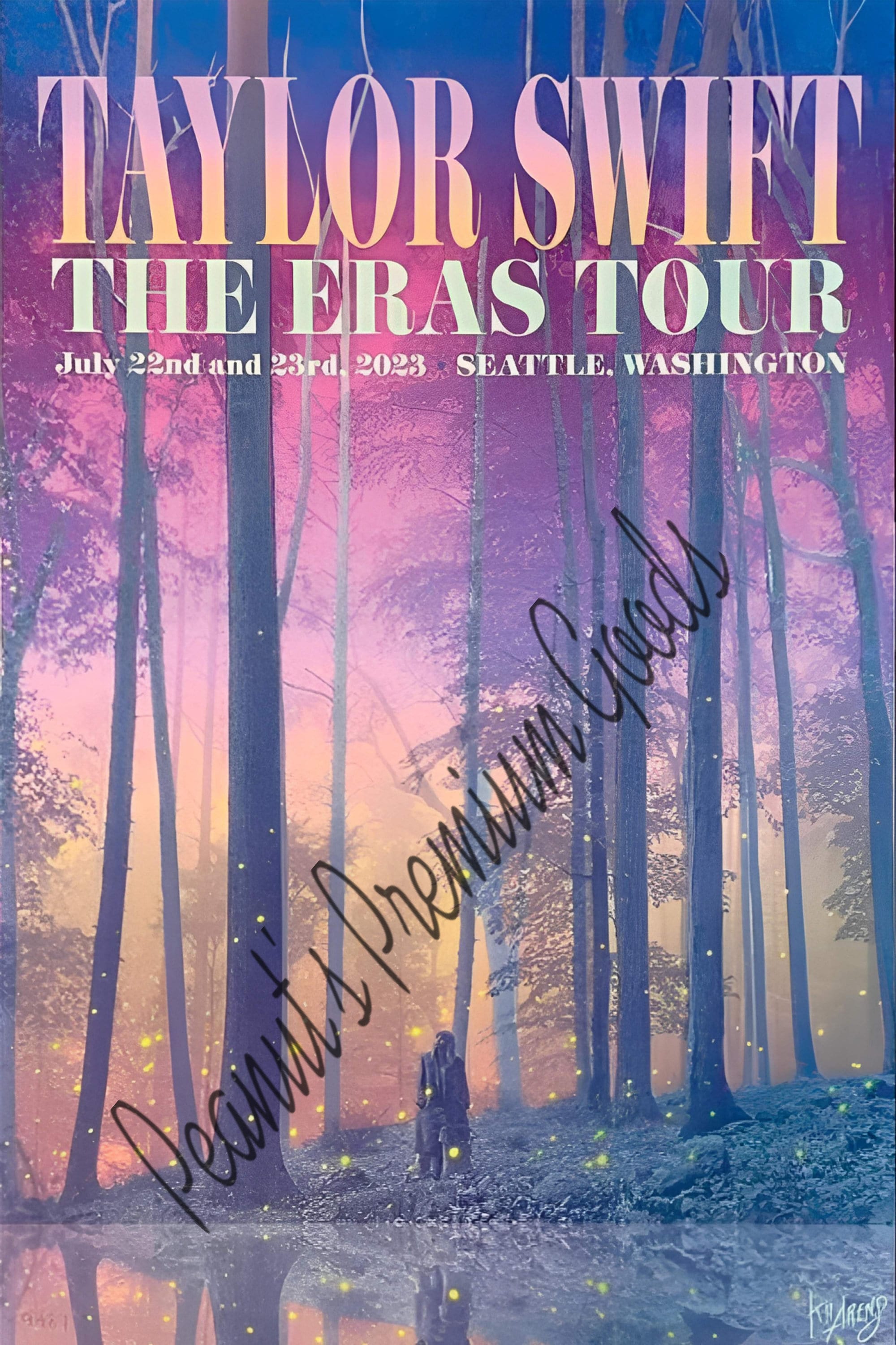 The Eras Tour Poster Designed & Sold By Valerye-Hookworm