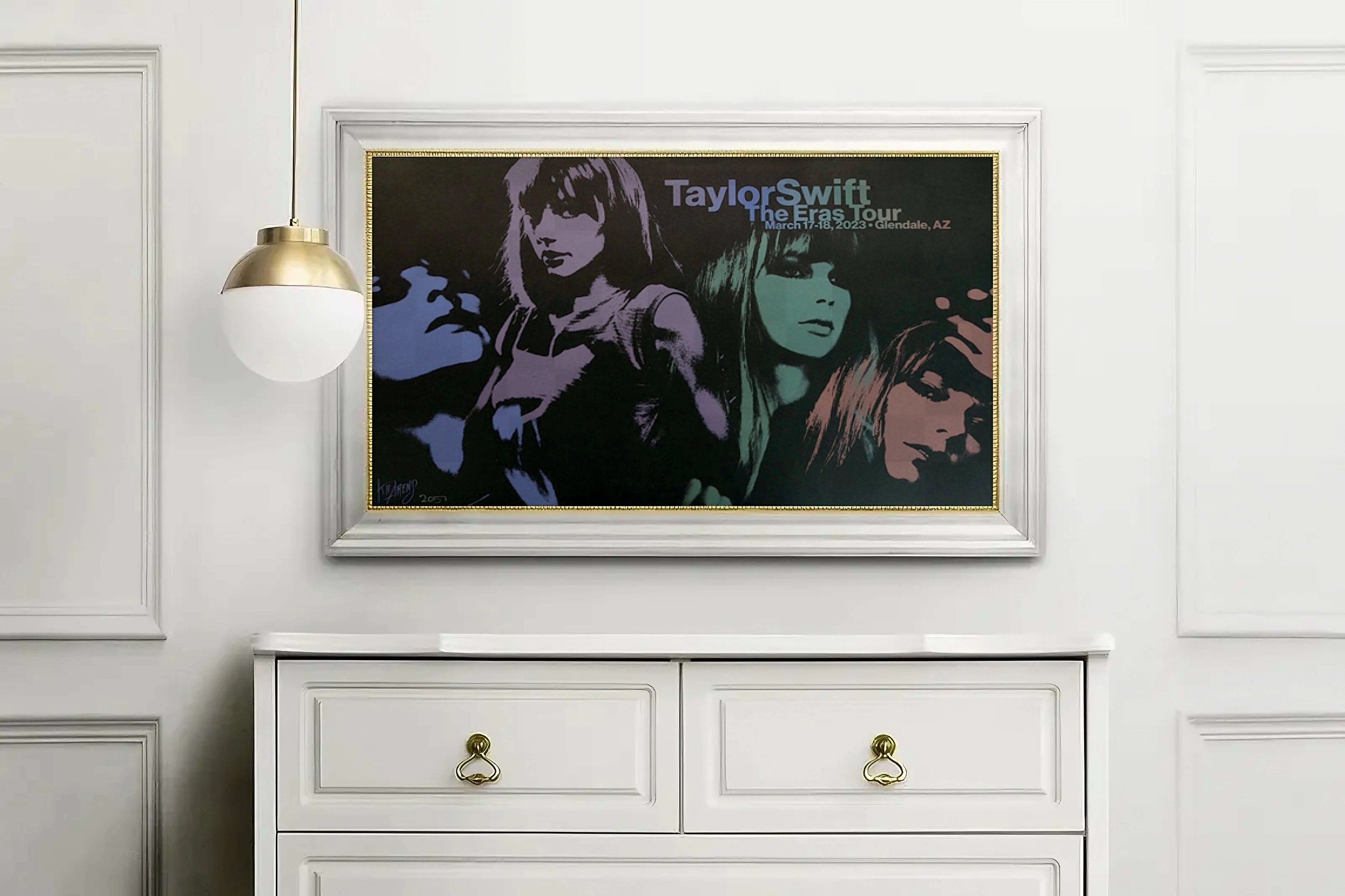 T/s Eras Tour Glendale Vip Poster Eras Tour Designed Poster - Etsy