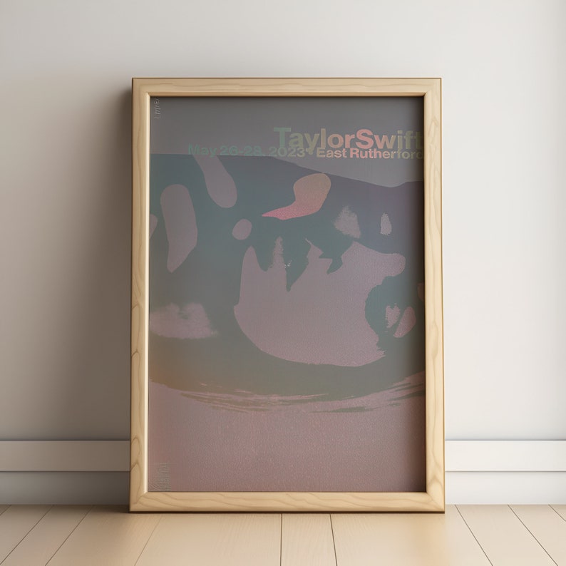 T/s Eras Tour East Rutherford Vip Poster, Eras Tour Designed Poster ...