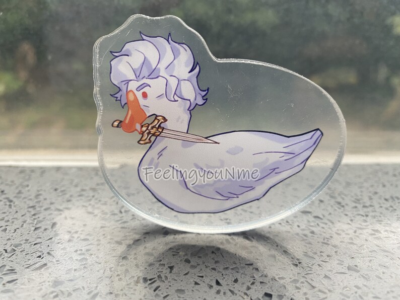 Baldur's Gate 3: Astarion Duck Shake Acrylic Standee,fandom Charm Gift ...