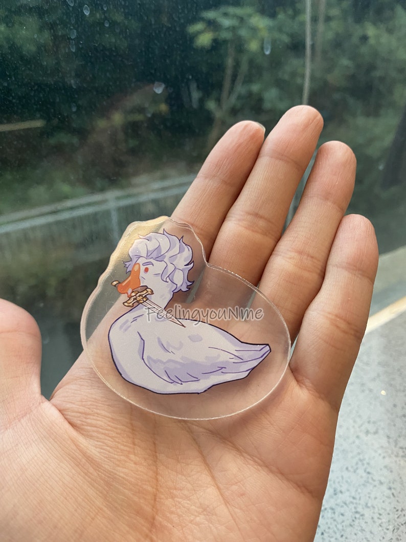 Baldur's Gate 3: Astarion Duck Shake Acrylic Standee,fandom Charm Gift ...