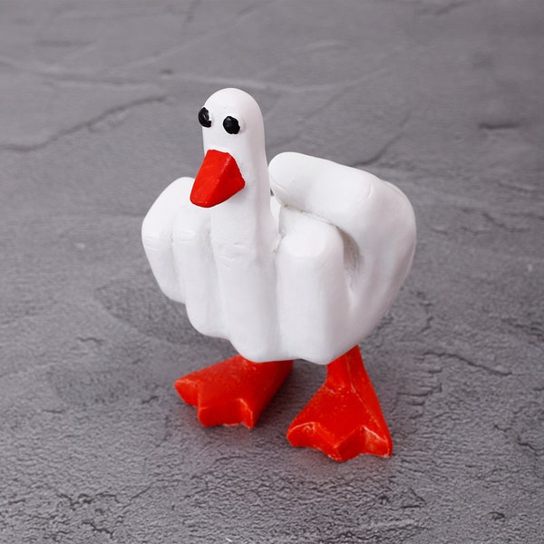 Middle Finger Duck the Duck You - Etsy