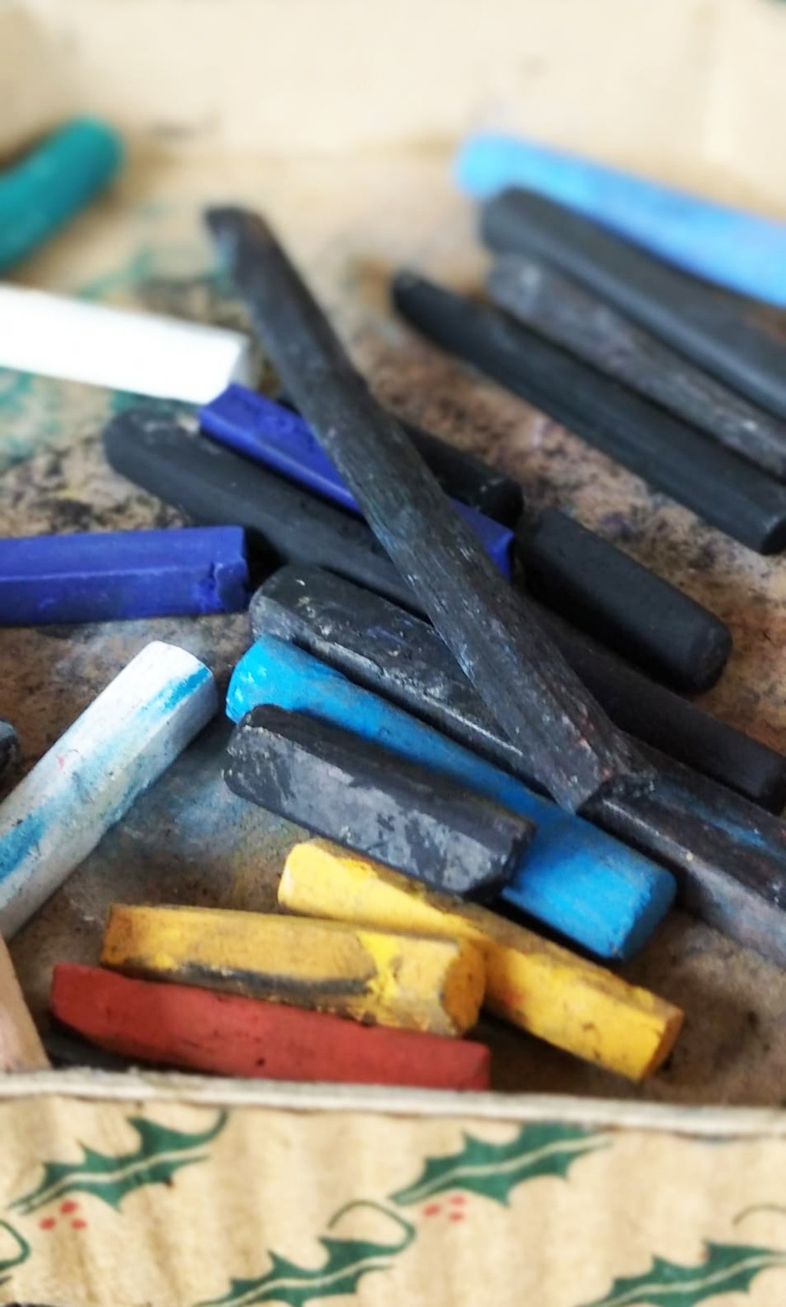 Original Abstract Charcoal Drawing Gallery Wall Art - Etsy