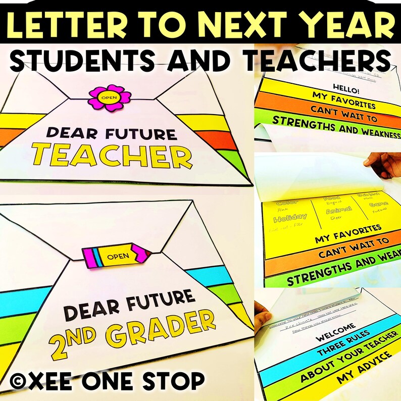 Advice Letter to Next Year Future Students Teachers End of Year ...