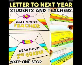 Advice Letter to Next Year Future Students Teachers End of Year ...