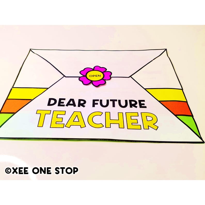 Advice Letter to Next Year Future Students Teachers End of Year ...