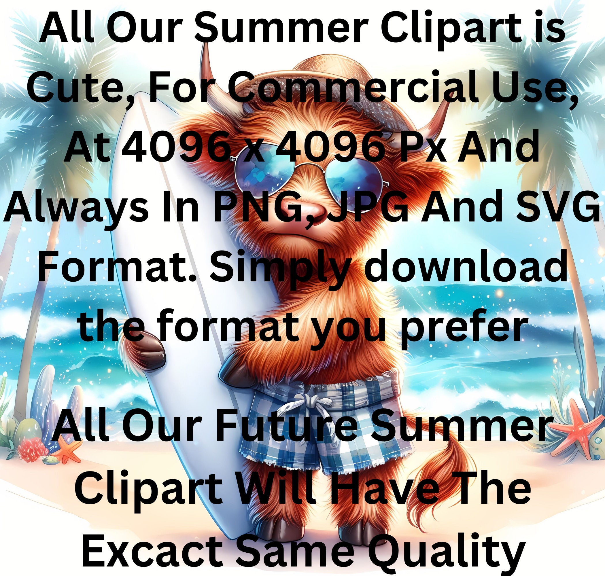 1200+ Summer Clipart, Cute Mega Animal Gnomes Bundle, Watercolor Clip ...