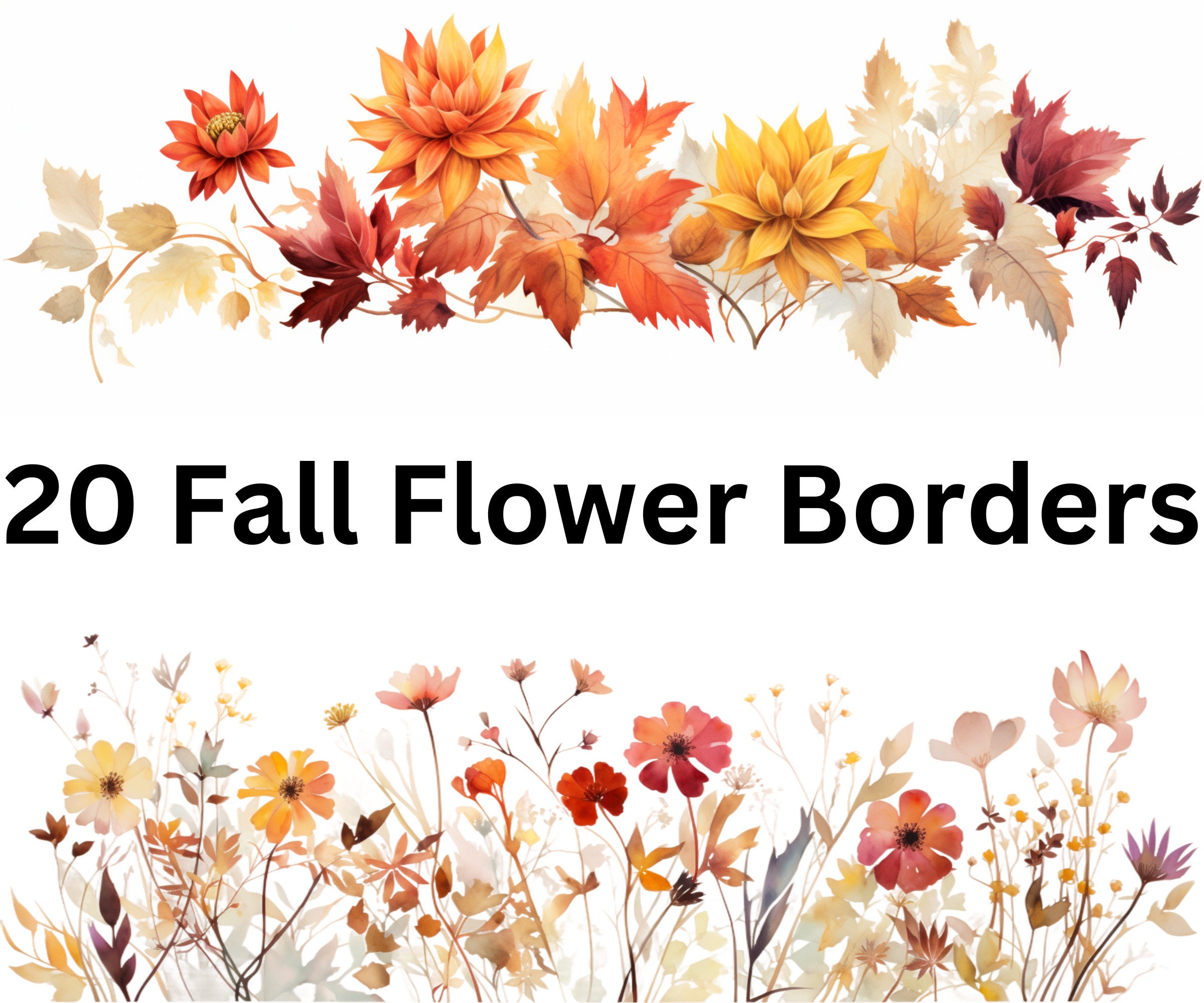 Fall Borders Clip Art