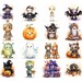 Cute Halloween Ducks Clipart Bundle, Watercolor Duck Clip Art Images ...