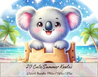 Cute Summer Turtles Clipart Bundle, Watercolor Turtle Clip Art Images ...