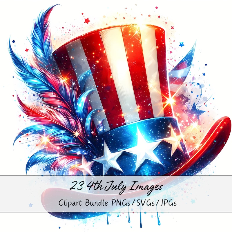 4th of July Clip Art - Etsy