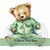 20 Green Watercolour Teddy Bear Clipart, Baby Shower Bundle, Commercial ...