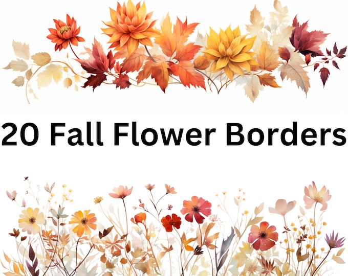 Cute Fall Foxes Clipart Bundle, Watercolor Autumn Fox Clip Art Images ...